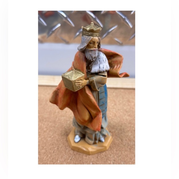 Fontanini | Holiday | Vintage Italian Fontanini Wise Man King Melchior ...
